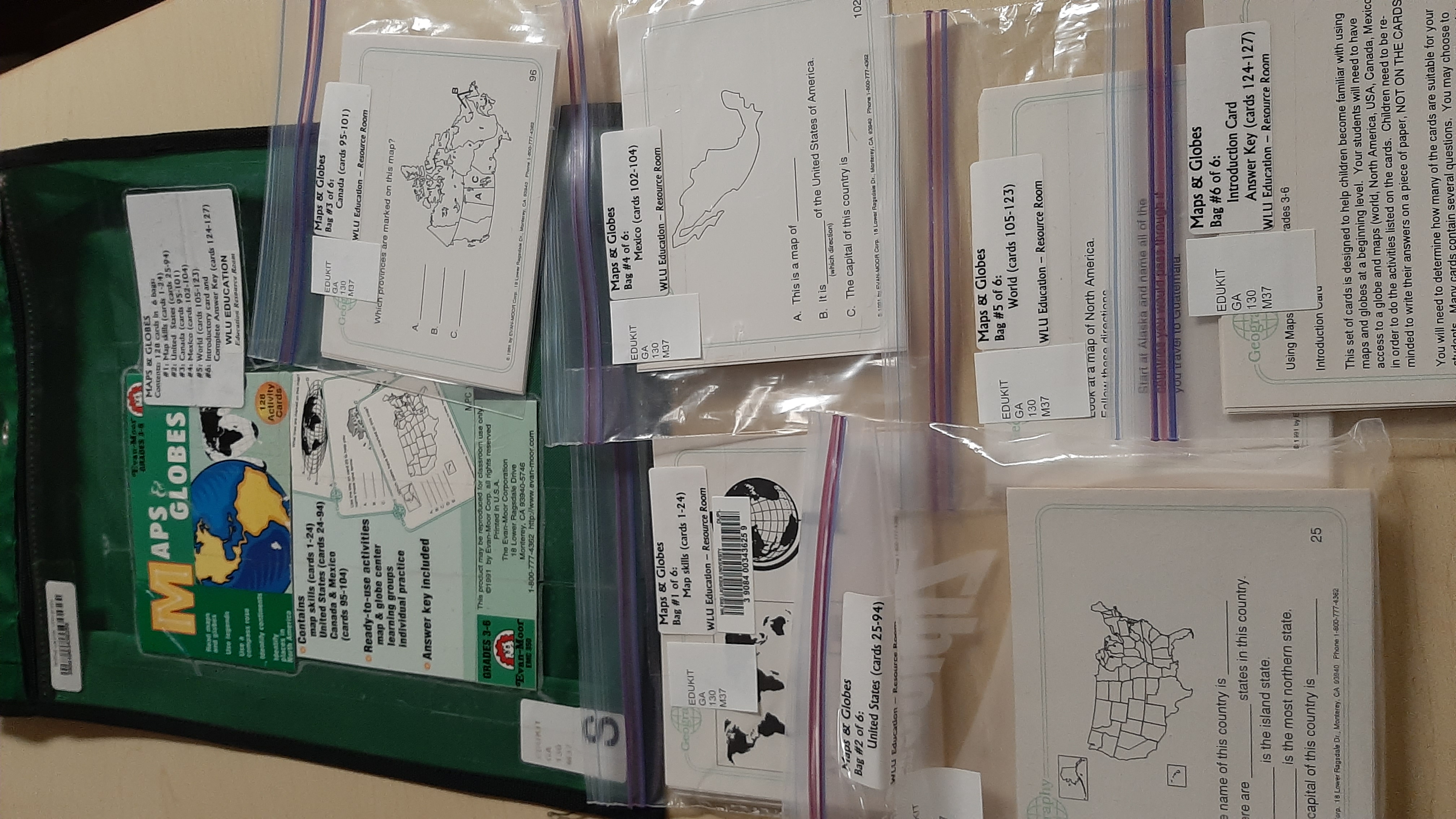 Geography, Geology & the Environment: Games, Kits, Manipulatives ...